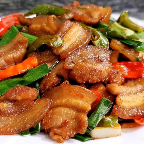 Twice-Cooked Pork Belly (回鍋肉 Huí Guō Ròu) - Wonglicious - Chinese ...